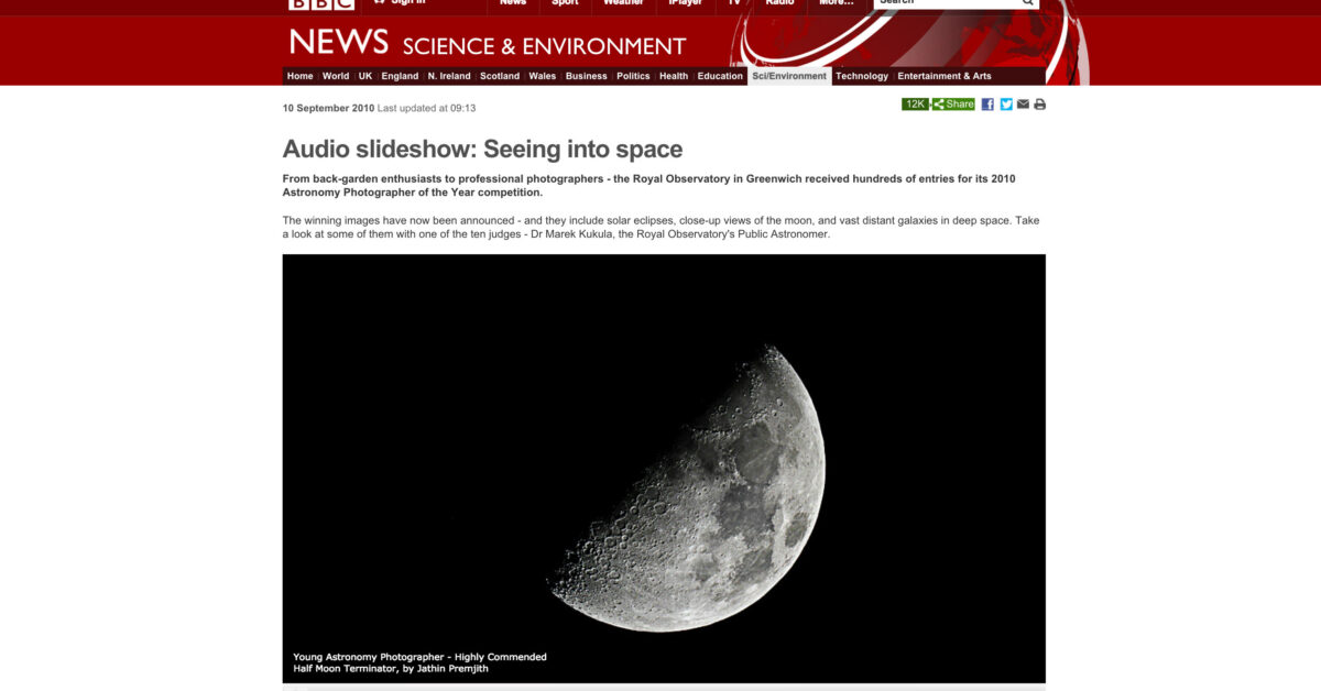 BBC NEWS Science & Environment, Astronomy photographer of the Year 2010 ...